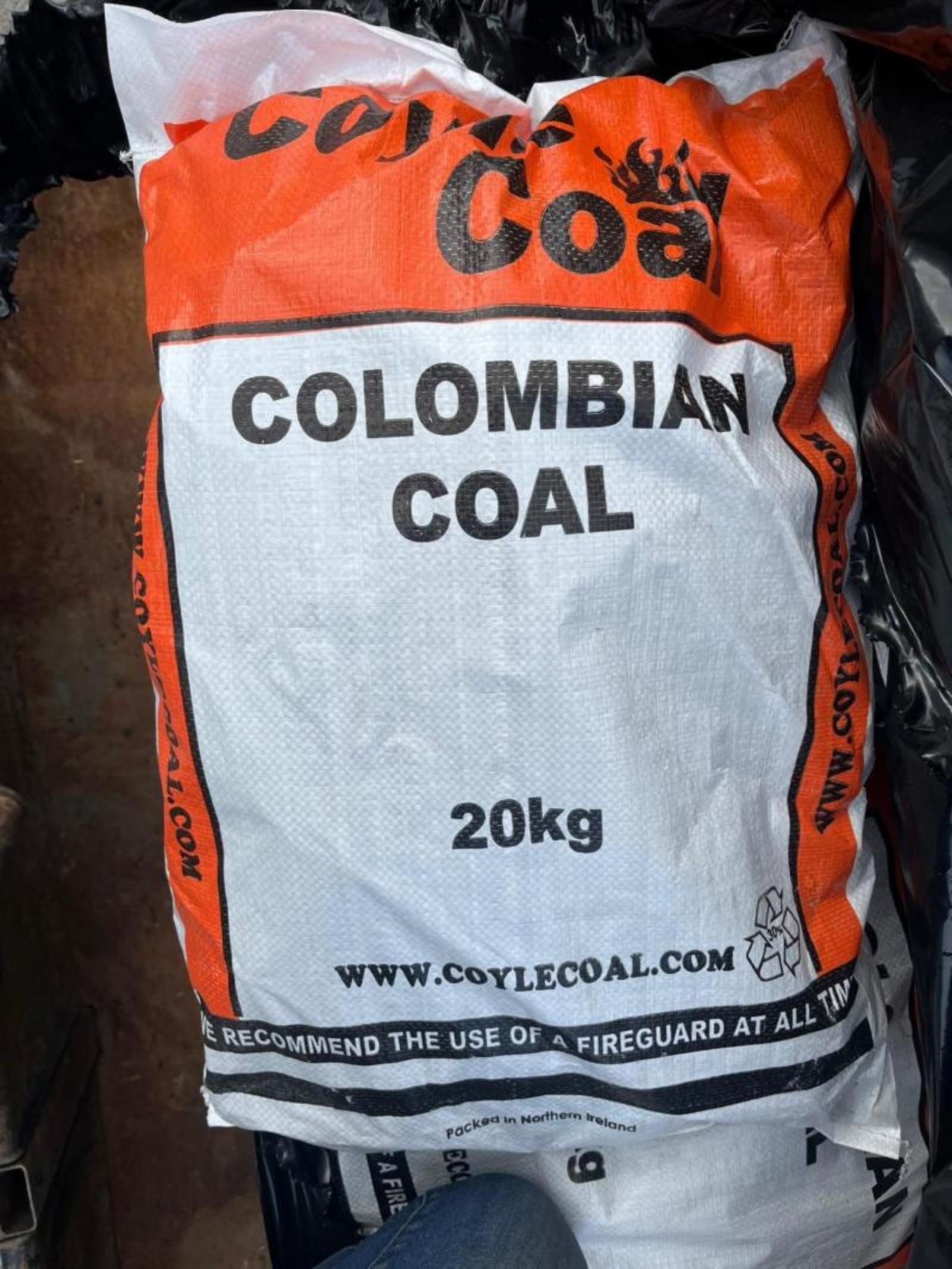 Colombian Coal 50 Bags – McEvoys - Run of The Mill